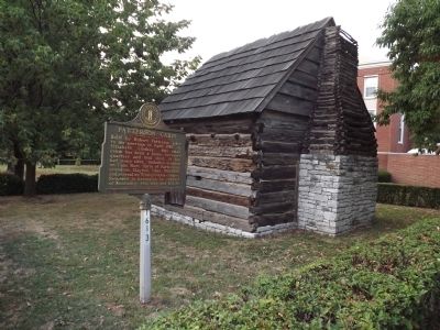 Col. Robert Patterson (1753-1827) / Patterson Cabin Historical Marker