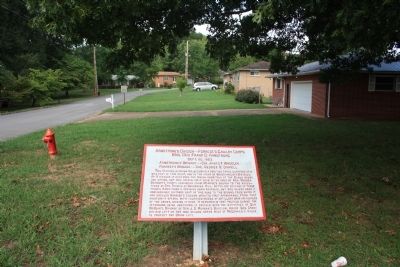 Armstrong's Division - Forrest's Cavalry Corps. Historical Marker