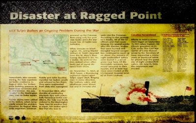 Disaster at Ragged Point Historical Marker