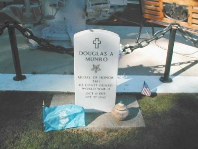 Douglas A. Munro, a War Memorial
