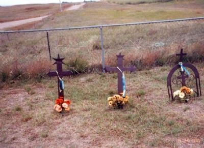 Swedish Crosses Cemetery Historical Marker