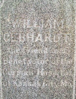 William Gebhardt Historical Marker