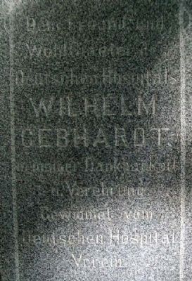 William Gebhardt Historical Marker