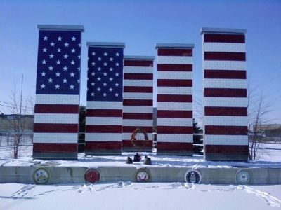 Veterans Freedom Flag Monument, a War Memorial