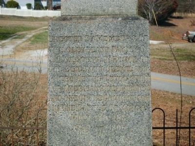 Colonel Benjamin Cleveland Monument Historical Marker