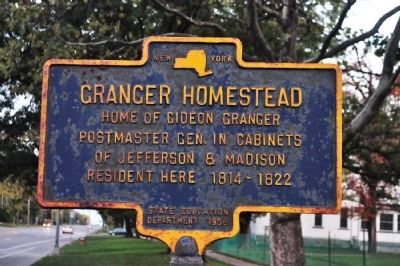 Granger Homestead Historical Marker