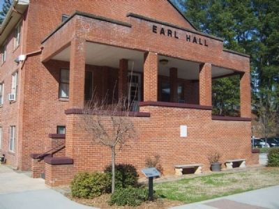 Earl Hall Historical Marker