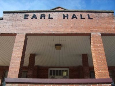 Earl Hall Historical Marker