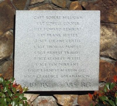 385th Bombardment Group (H), a War Memorial