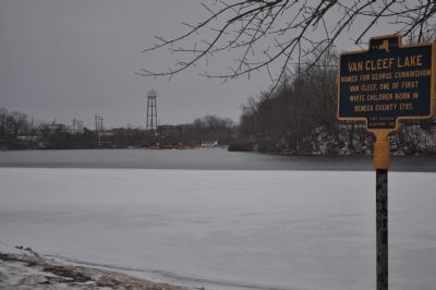 Van Cleef Lake Historical Marker