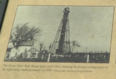 Finns Point Rear Range Light Historical Marker