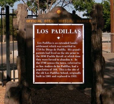 Los Padillas Historical Marker