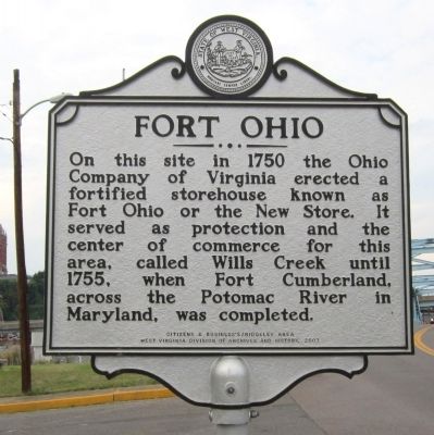 Fort Ohio Historical Marker