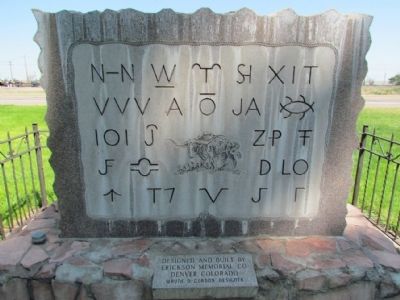 Old Texas Trail Historical Marker