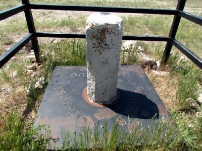 Corner Common to Nebraska and Wyoming on the Colorado State Boundary ...