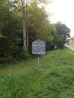 Nathaniel Macon Historical Marker