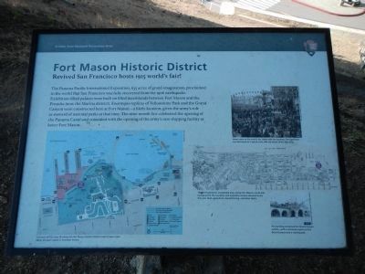 Fort Mason Historic District Historical Marker
