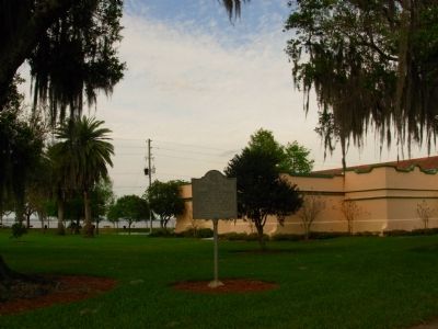 Fort Mellon Park Historical Marker