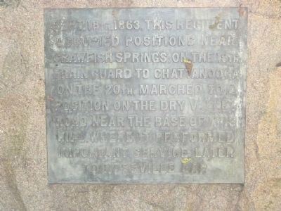 9th Michigan Infantry Historical Marker