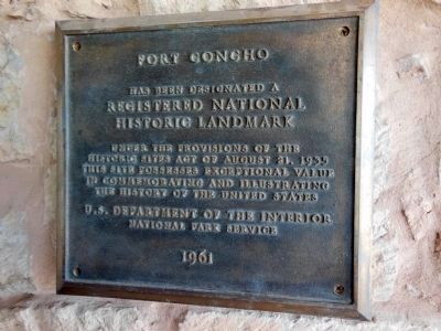 Fort Concho Historical Marker