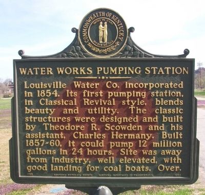 Water Works Pumping Station Historical Marker