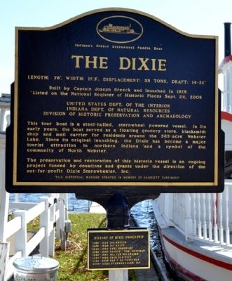 The Dixie Historical Marker