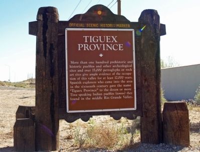 Tiguex Province Historical Marker