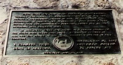 Jacob Waltz Historical Marker