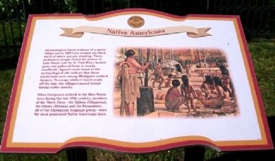 Native Americans Historical Marker