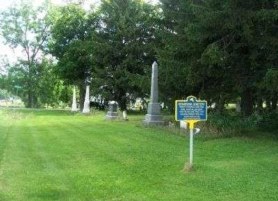 Estabrook Cemetery Historical Marker