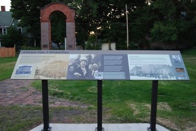 The Italian Hall / Italian Hall Tragedy Historical Marker