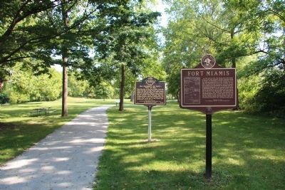 Fort Miamis Historical Marker