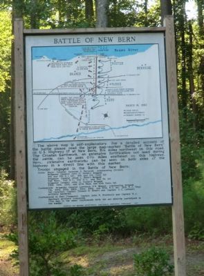 Battle of New Bern Historical Marker