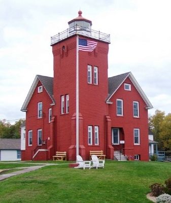 Two Harbors Light Station Historical Marker