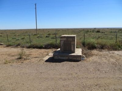 Townsite of Obar Historical Marker