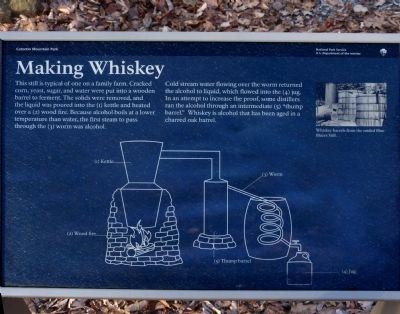 Making Whiskey Historical Marker
