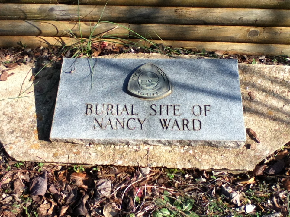 Photo: Burial Site of Nancy Ward