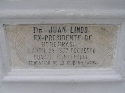 Doctor Juan Lindo Historical Marker