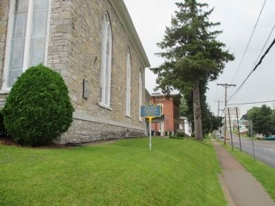 Stone Church Historical Marker