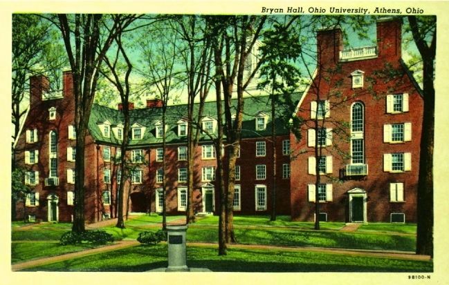 Ohio University Sundial Historical Marker