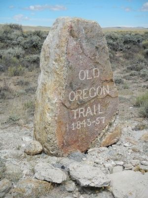 Old Oregon Trail Historical Marker