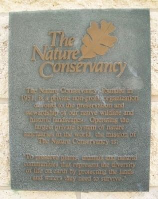 Konza Prairie Historical Marker