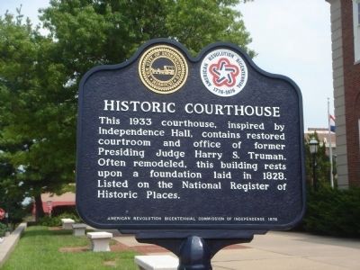 Historic Courthouse Historical Marker