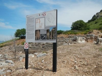 The 'Rhodian Peristyle' and The Prytaneum Historical Marker