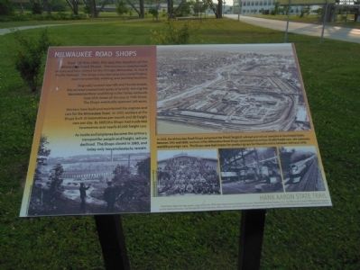 Milwaukee Road Shops Historical Marker