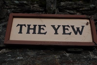 Fortingall Yew Tree Historical Marker