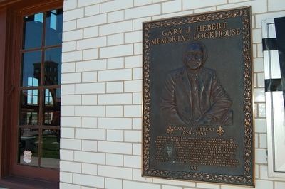 Gary J. Hebert Memorial Lockhouse Historical Marker
