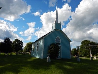 The Blue Church Historical Marker