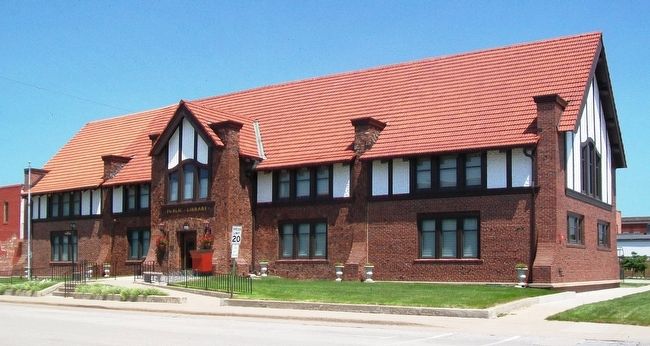 Red Oak Public Library Historical Marker