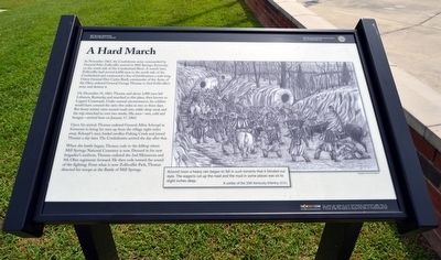 A Hard March Historical Marker